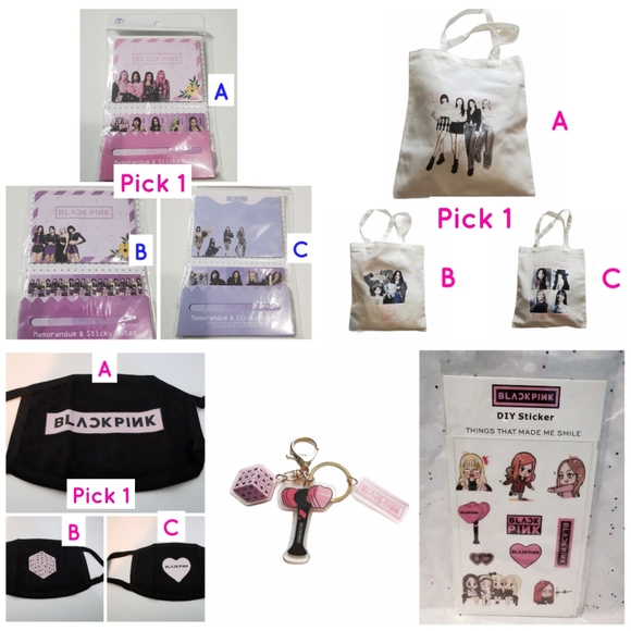 Bags | Bundle Of Blackpink Merch Blackpink Stuff Kpop Stuff Kpop ...